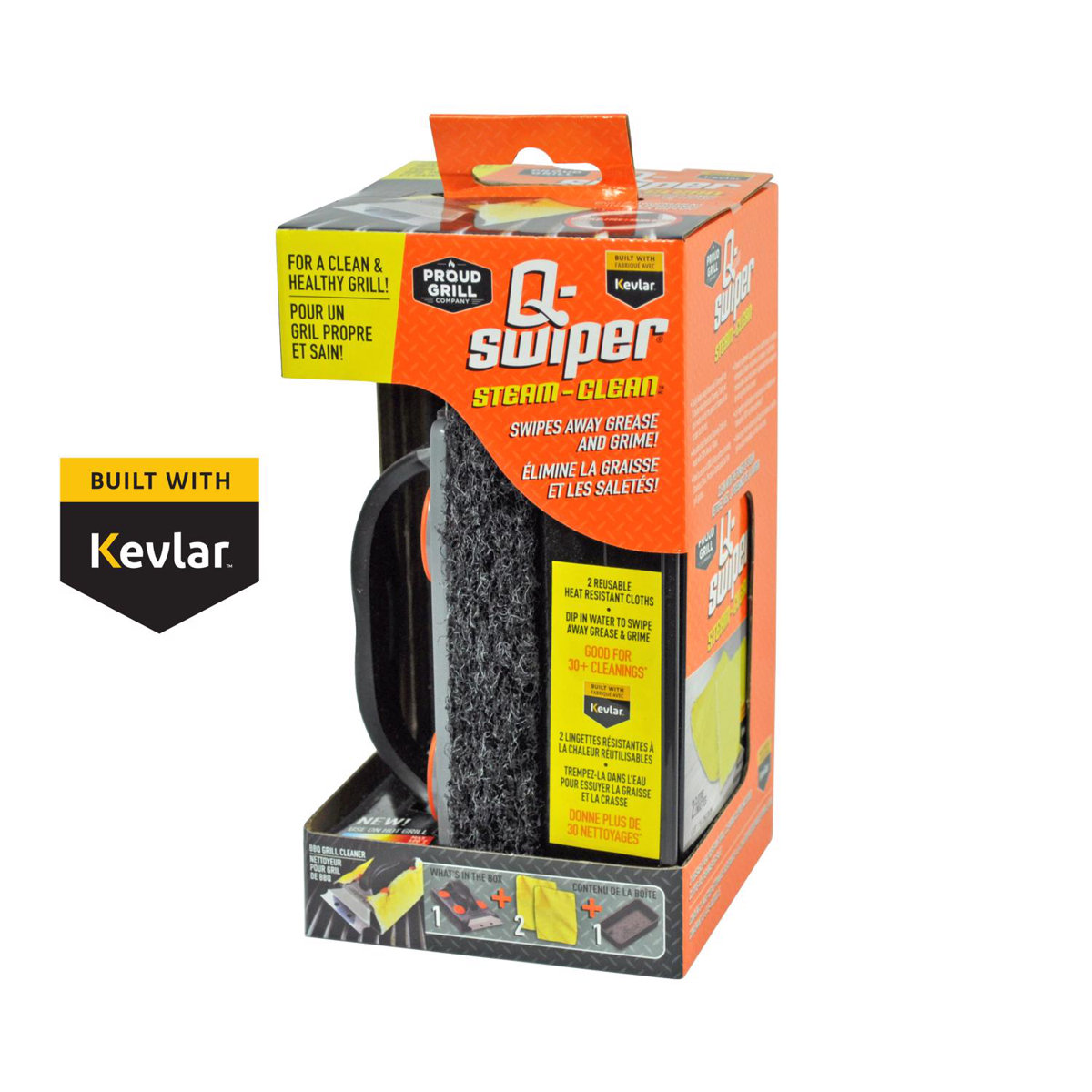 Proud Grill Q-Swiper Steam-Clean Grill Cleaning Kit 4 pc | Wayfair